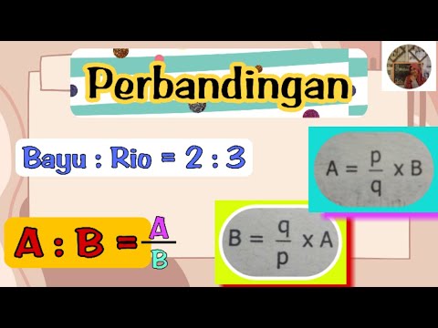 PERBANDINGAN || PENGERTIAN PERBANDINGAN || RUMUS PERBANDINGAN - YouTube