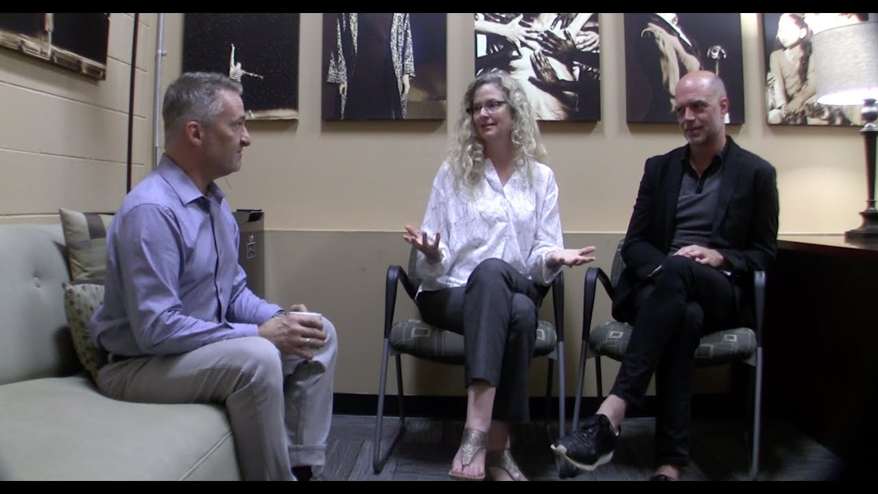 Interview with NC Theatre's Elizabeth Doran and Eric Woodall - YouTube