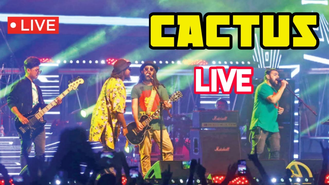 Cactus Live at ALEYA - Nandakumar || CACTUS Band || বাংলা ব্যান্ড ...