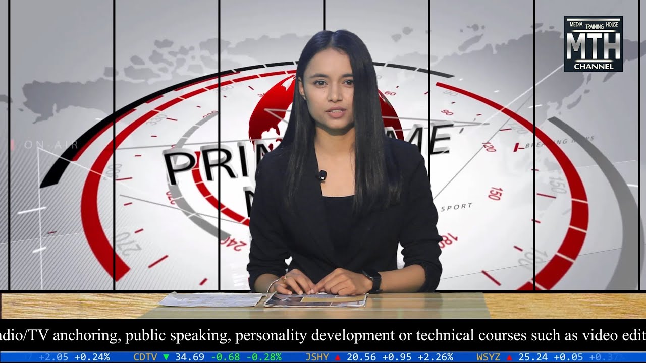 News Anchoring Training Session || Sujita Giri || Media Training House ...