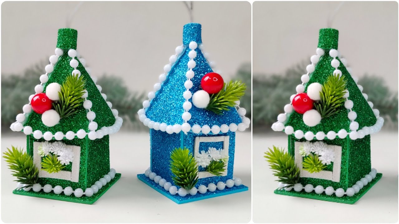 Christmas House DIY 🏠🎅 Christmas Crafts 🎄 Christmas Decorations - YouTube