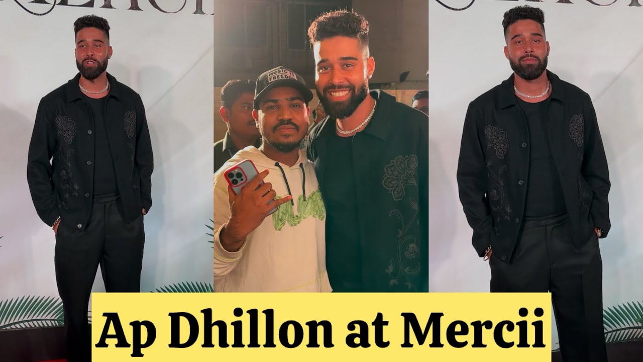 After His Concert Singer AP Dhillon spotted at Mercii in Bandra with ...