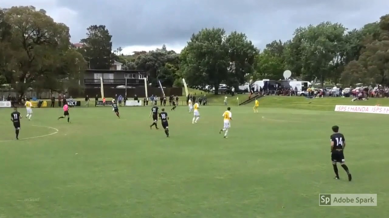 Andrew Withers, Game Highlights vs Team Wellington FC, 25/11/2018 - YouTube