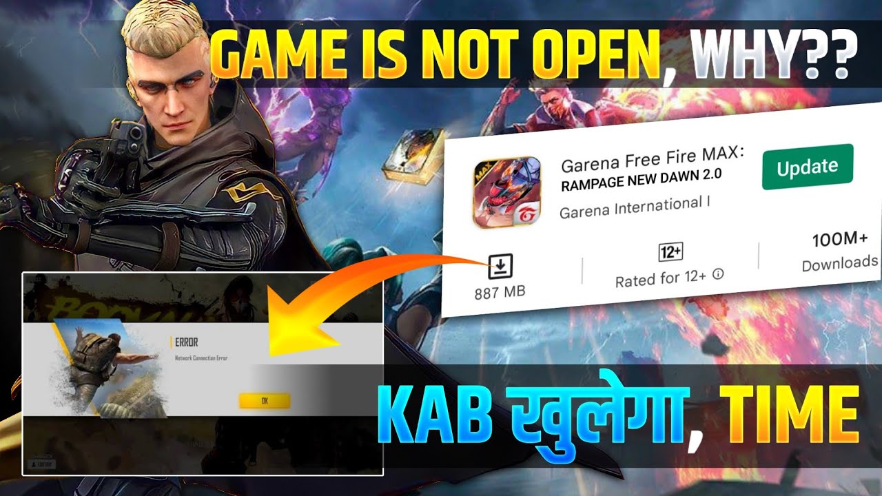 FF MAX NEW UPDATE | FF MAX NEW EVENT | WHY GAME IS NOT OPEN TODAY | FF ...