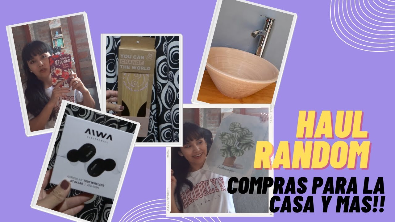 Haul Random (UN POCO DE TODO): Libros, Decoracion, Regalos, Cosas para ...