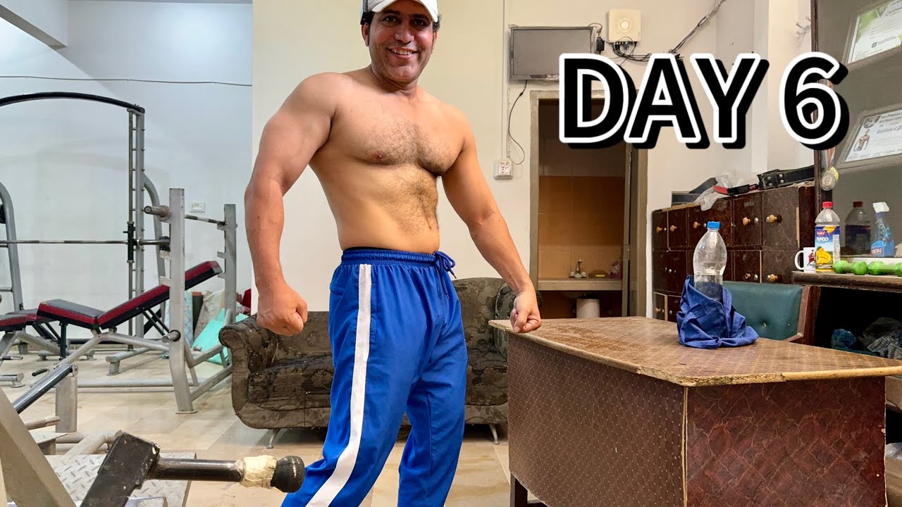 Abs Workout - Day 6 Of My Natural Bodybuilding 90 Day Body ...