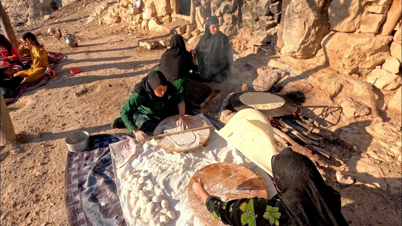 Baking Sweet Bread _ Nomadic & Village Lifestyle Of Iran - YouTube