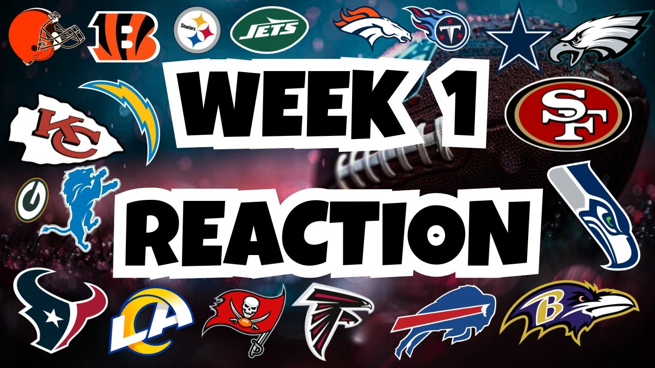 FULL NFL WEEK 1 REACTION | 2025 - YouTube