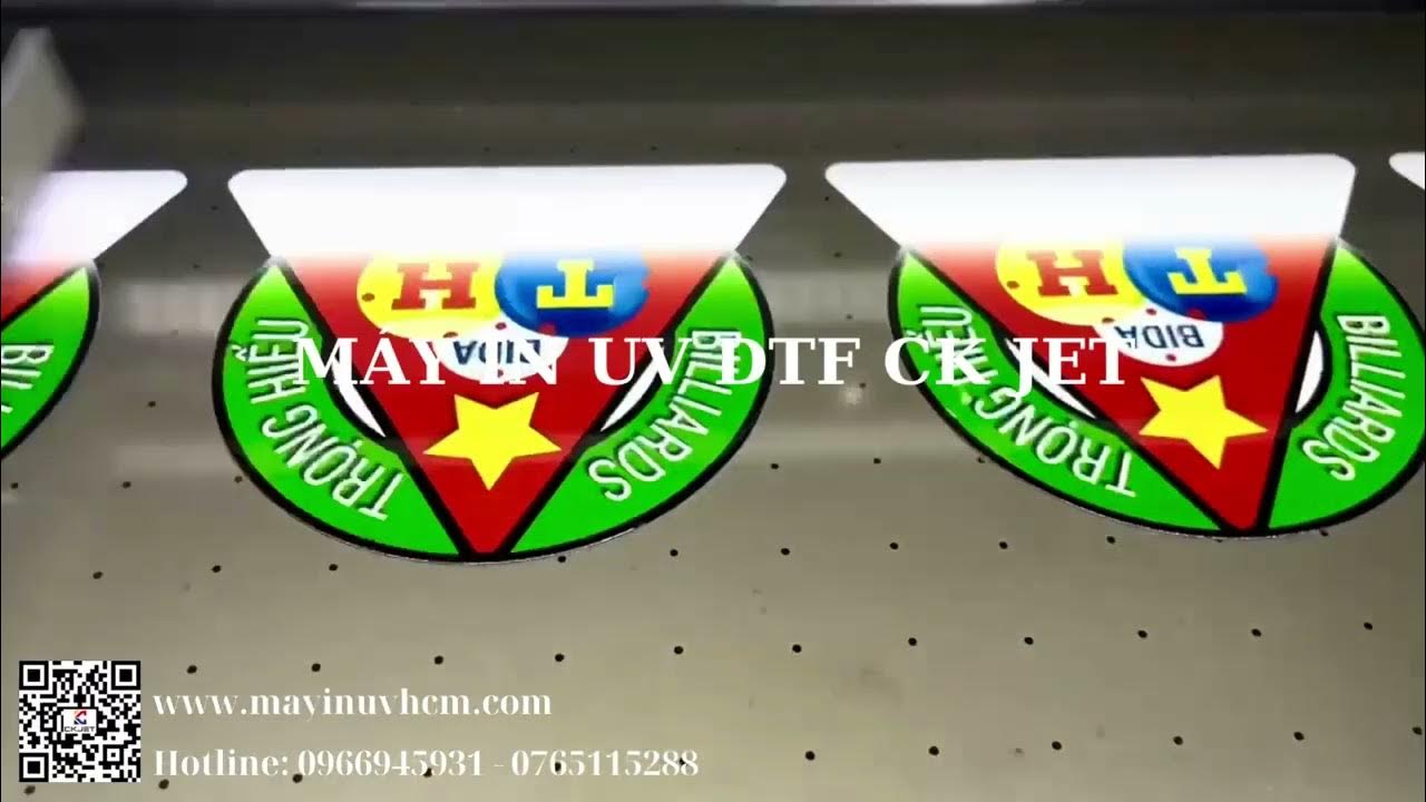 [Máy in UV Cao Khoa] Máy In UV DTF CK JET-700C - YouTube