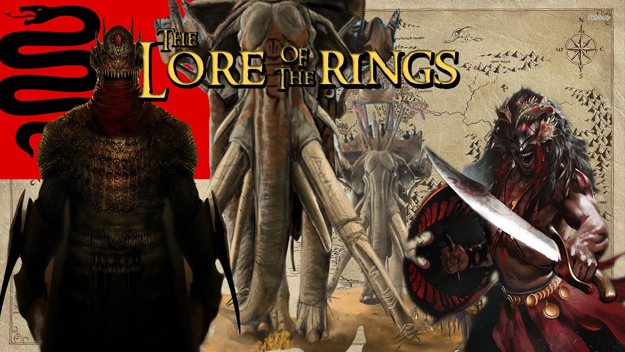 The Lore of the Rings, Haradrims et Southrons - YouTube