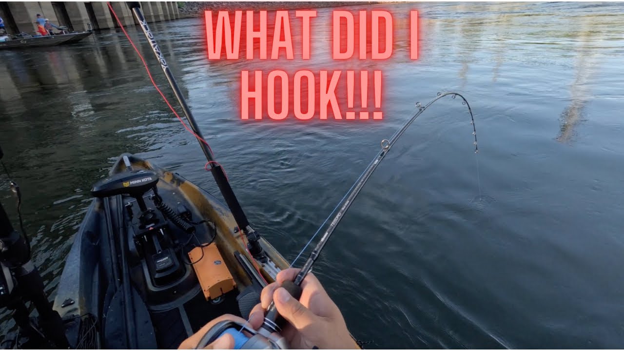 You won't believe what ate my jig under this dam! I've never had this ...