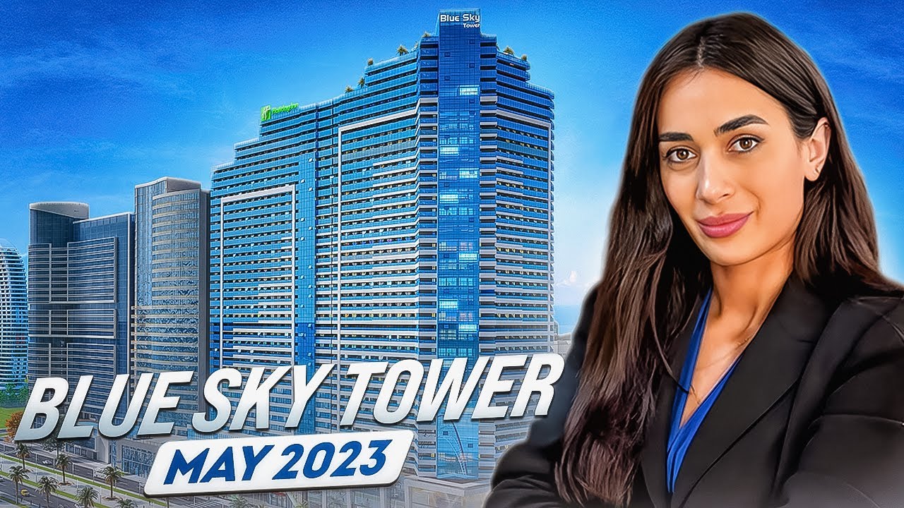 Blue Sky Tower — May 2023 construction process. Batumi, Georgia - YouTube