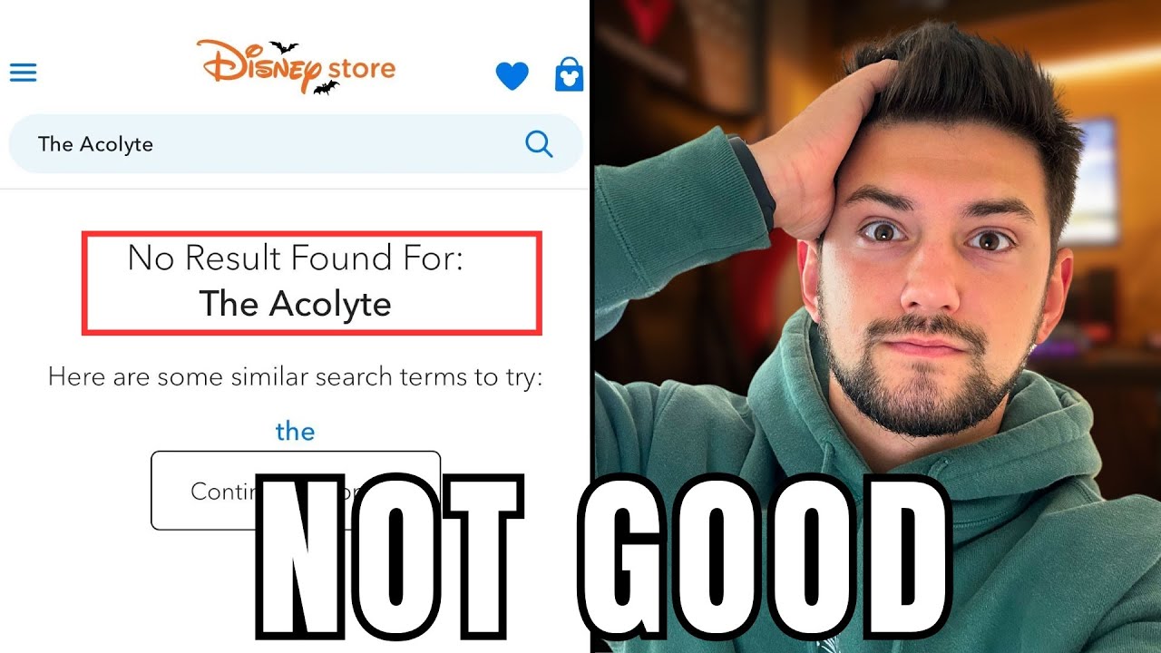 DISNEY DELETES ALL ACOLYTE MERCH - YouTube