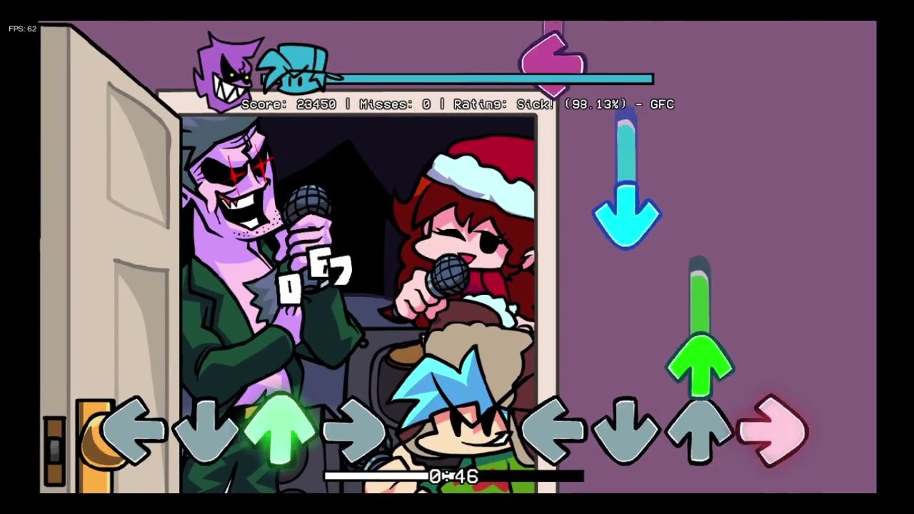 FNF Holiday mod: Part 1 | [Deck: song 2] - YouTube