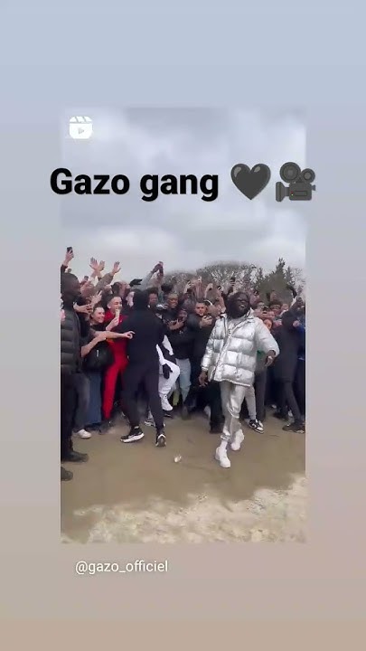 Gazo dance danse avec ses fans #gazogang - YouTube