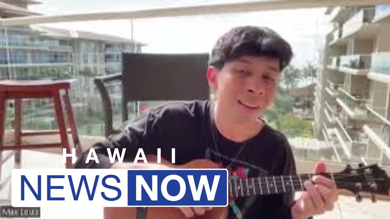 Hawaii recording-artist get his music on the moon - YouTube