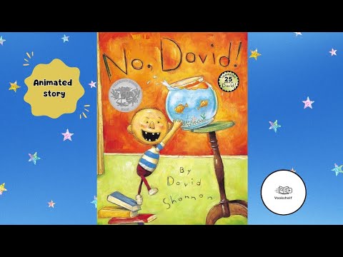 No, David! - Hilarious animated read aloud story for kids - YouTube