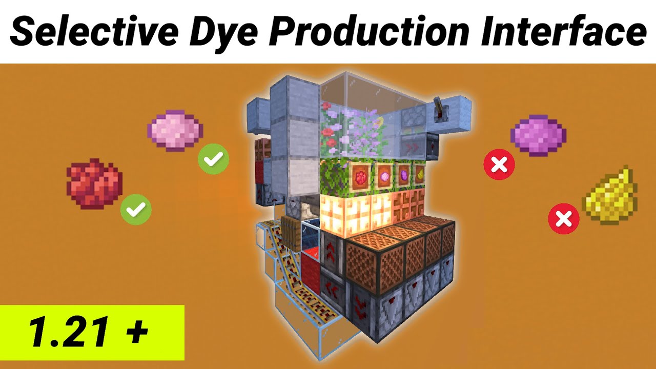Improved tall flower farm: Selector-based design - (Java & Bedrock ...