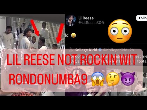 Lil Reese not rockin with RondoNumba9 afta he seen him wit La Capone K***3r Lil Mick in jail 😳 ...