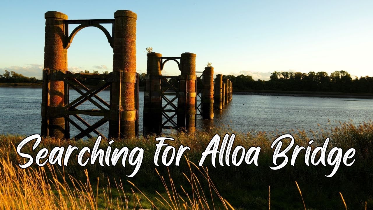 A walk along the Forth to find abandoned Alloa Railway Swing Bridge ...