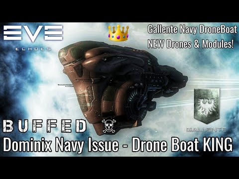 EVE Echoes - Dominix Navy Issue - BUFFED! - New Drones & New Siege ...