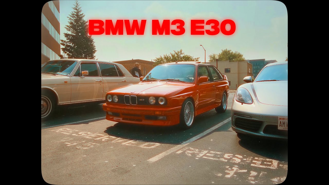 BMW M3 E30 Postcard - YouTube