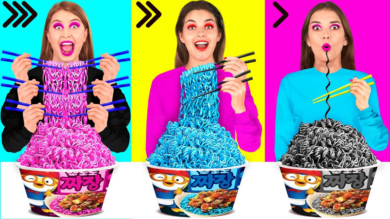 Défi Rapide, Moyenne ou Lent Aliment | Défis Amusants par BaRaFun ...