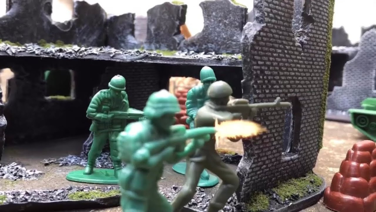 Grunts | A Toy Army Men Stop Motion - YouTube
