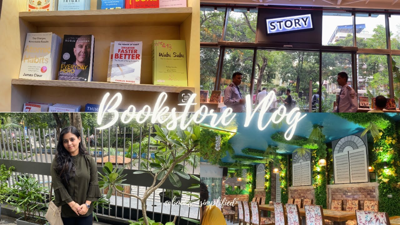 Vlog: Visiting Kolkata’s New STORY Bookstore | Cafe Porkotini | Book ...