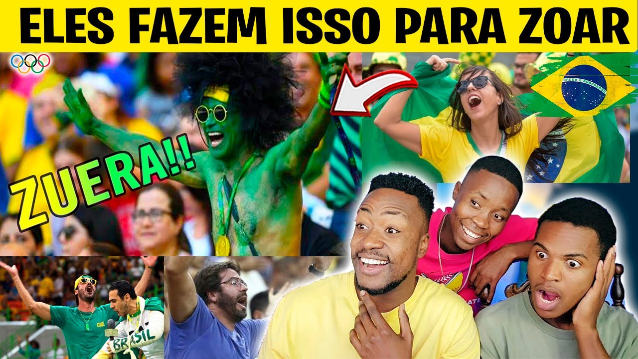 QUANDO O BRASILEIRO DECIDE ZOAR NAS OLIMPIADAS POR ESSA NAO ESPERAVAMOS ...
