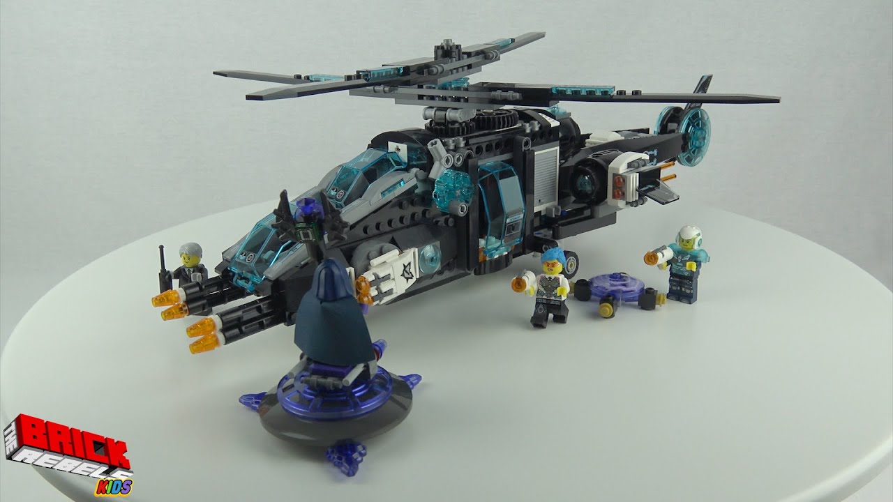 LEGO Agents set 70170 UltraCopter vs. AntiMatter - Speed Build - YouTube
