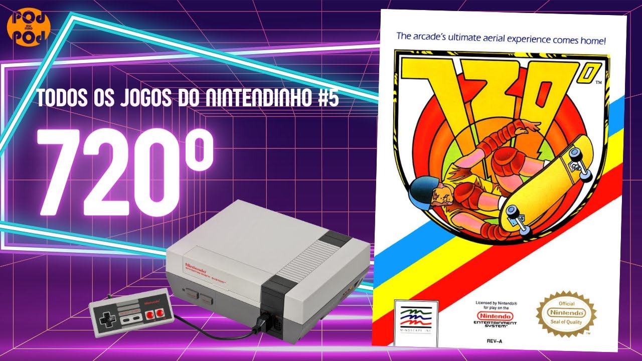 MAIS UM JOGO DESCONHECIDO! 720° - Para Nintendinho (Review Boladinho #5) - YouTube