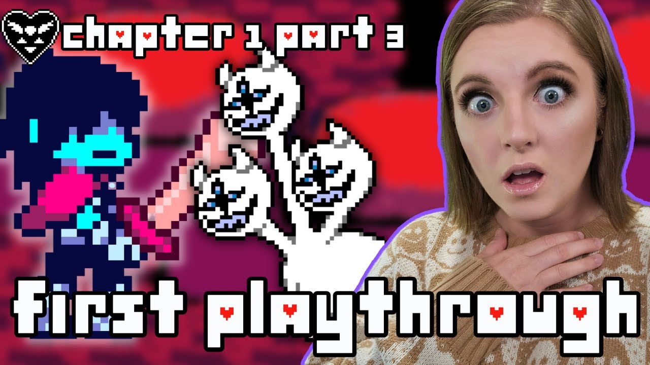 Scarlet Forest Time | Deltarune Chapter 1 Part 3 | First Playthrough ...