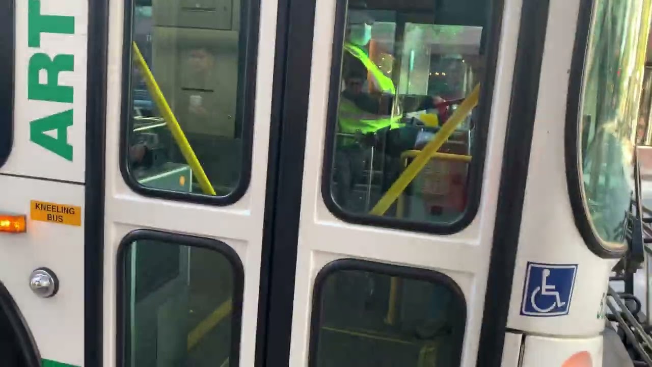 Wmata ART Arlington Transit to Shirlington on bus 77 - YouTube