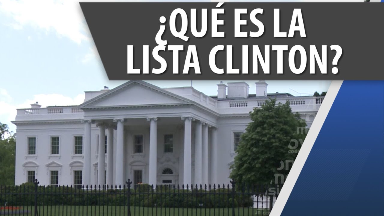 Qué es la Lista Clinton / Nov 20 2014 / Cosmovision Noticias - YouTube