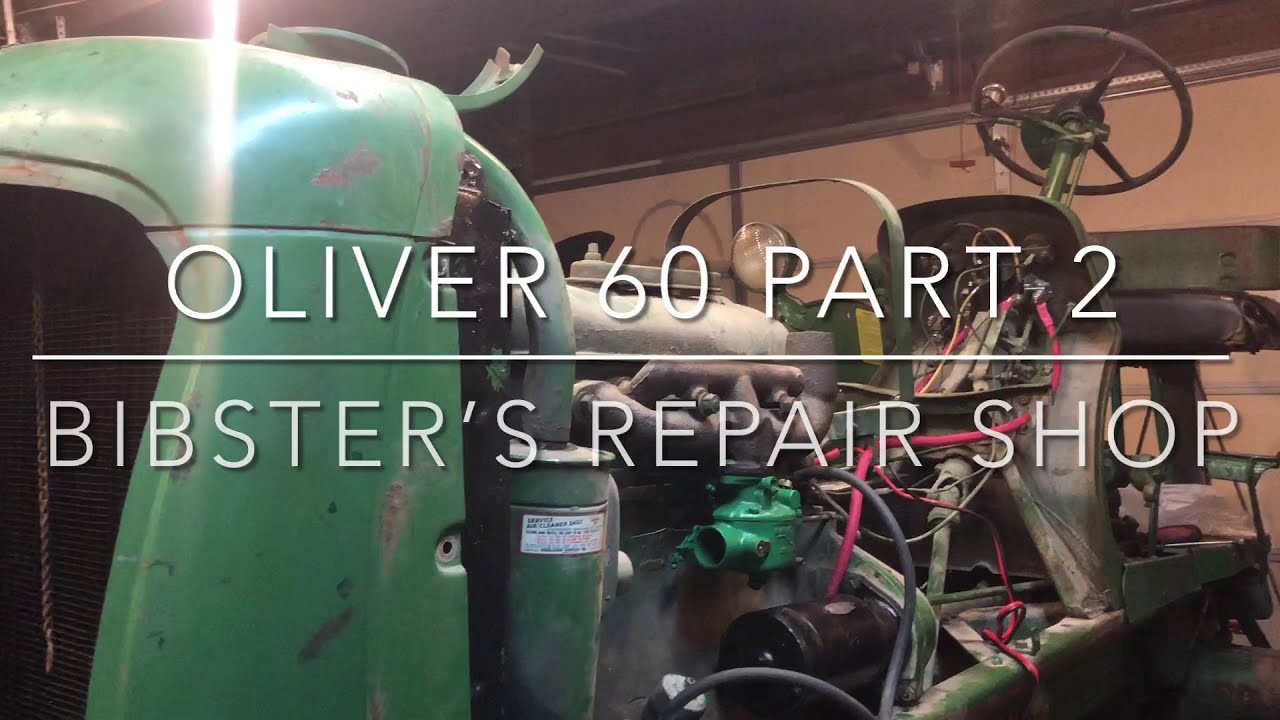 Oliver 60 Part 2 radiator and gas tank - YouTube