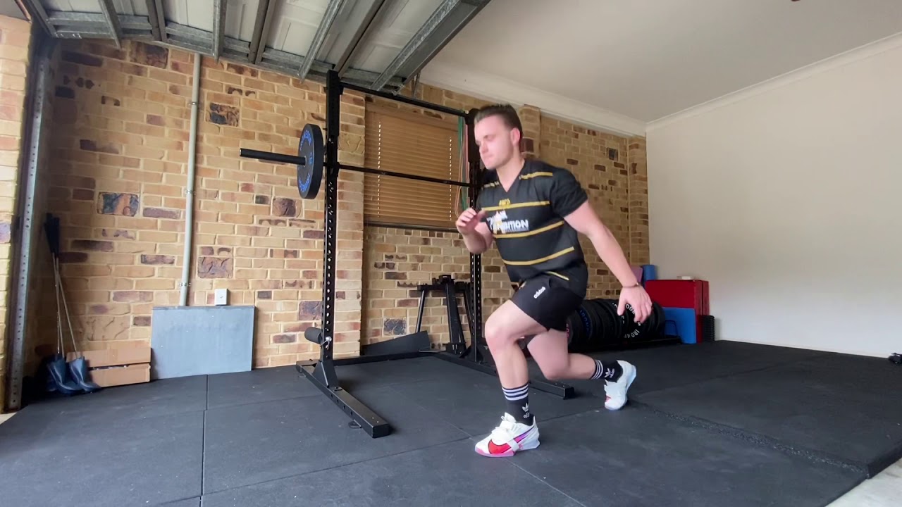 Bodyweight Reverse Lunge - YouTube