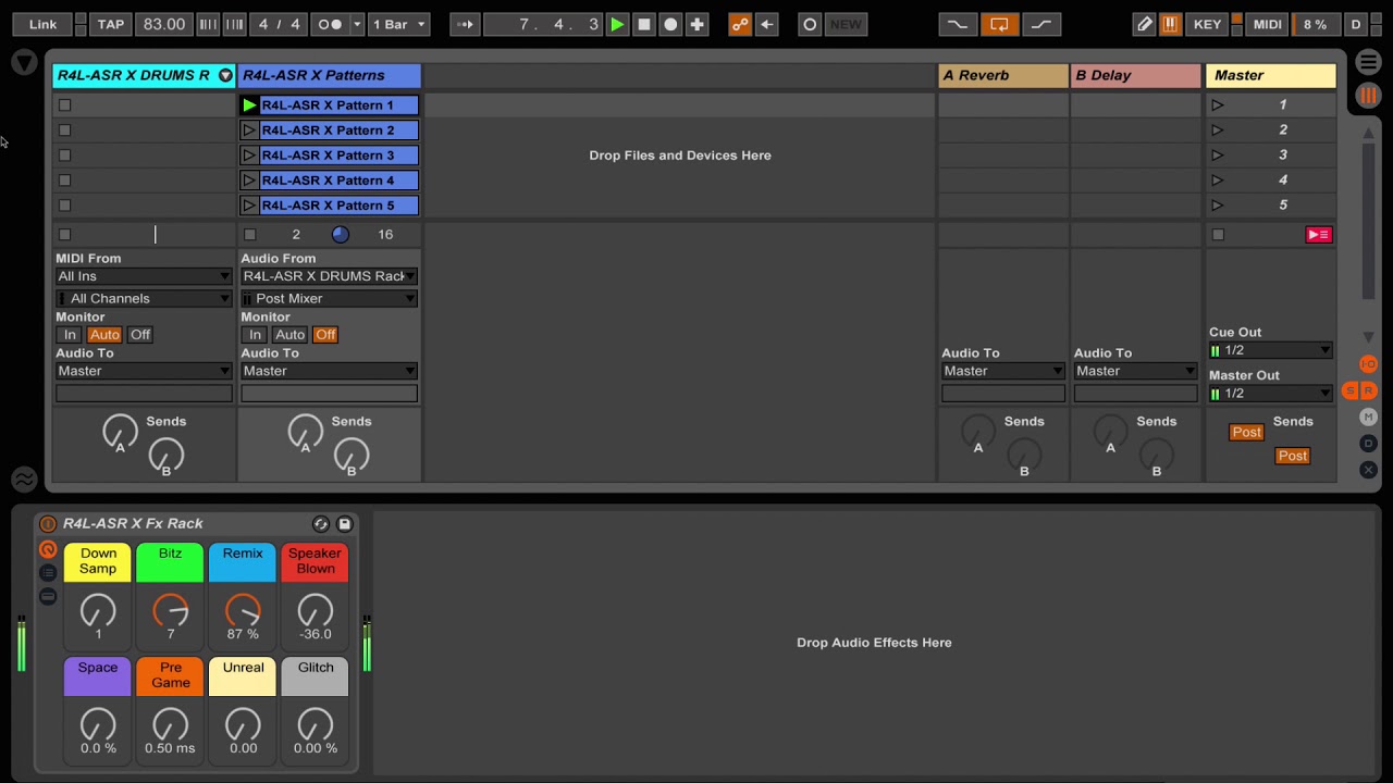 ASR-10 Drum Rack FX Preset for Ableton Live - YouTube