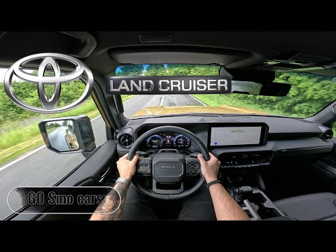 Toyota Land Cruiser // 2.8 205 HP // Mild Hybrid 4x4 // 4K POV Test Drive // GO Smo cars