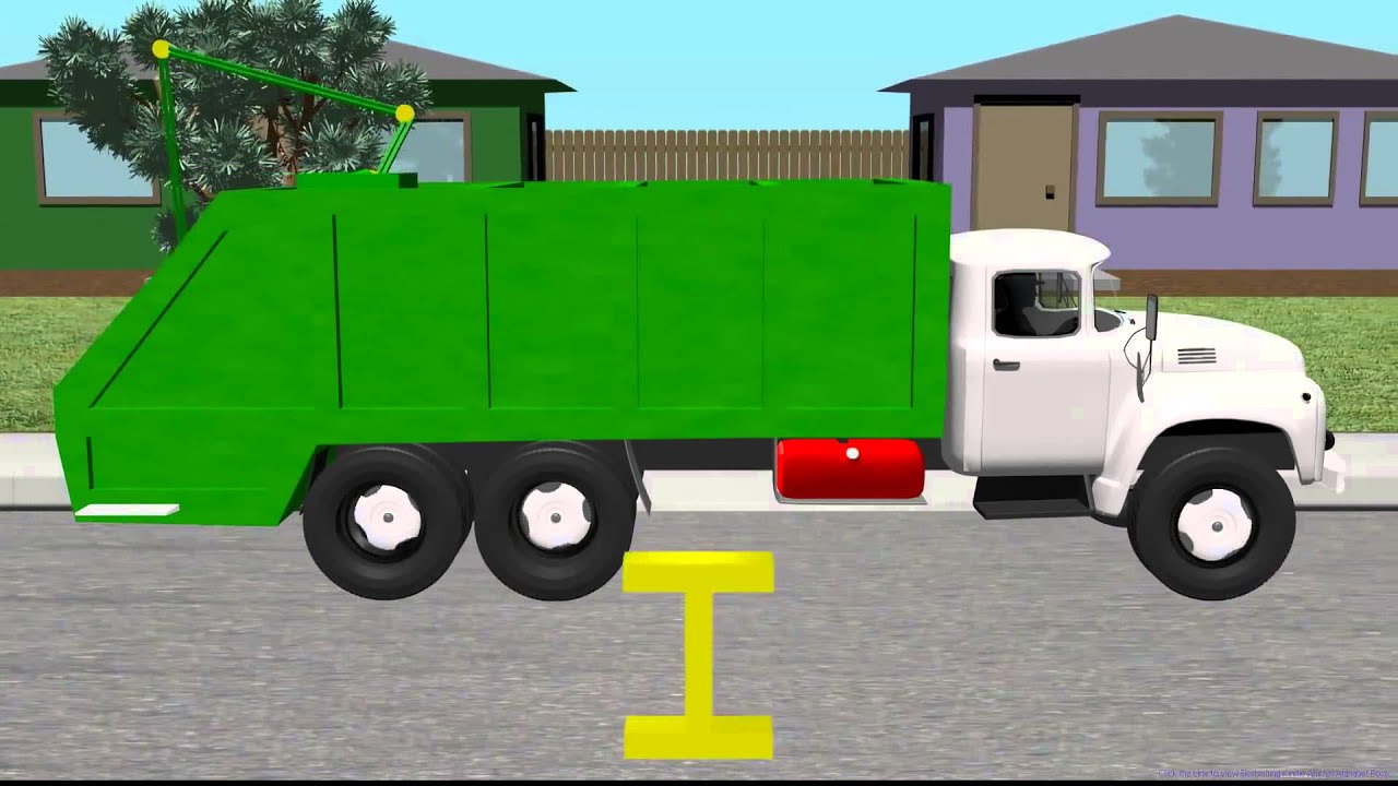 Alphabet Garbage Truck / Phonics - YouTube