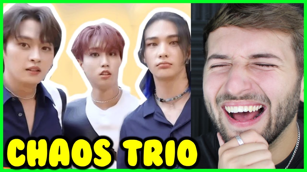 Stray Kids Paboracha trio are TOO FUNNY! (Stray Kids Reaction) - YouTube