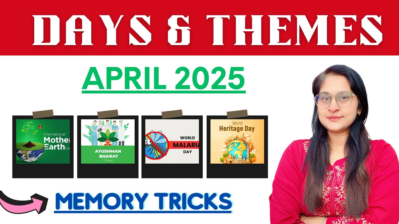 April 2025 Days and Themes | National & International days | with ...