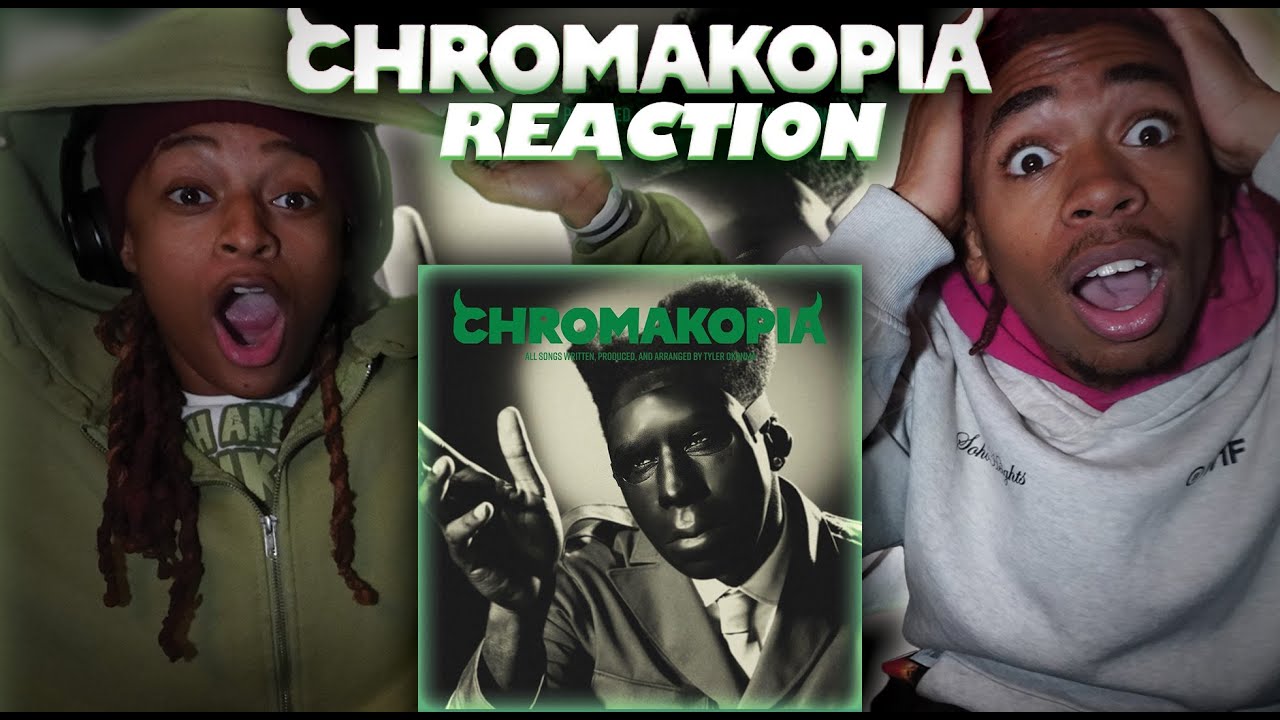 We reacted to Tyler The Creator - CHROMOKOPIA (very laggy but idgaf ...
