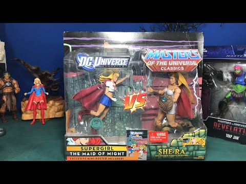 Supergirl -vs- She-Ra 2 pack DC Universe verses Masters of the Universe Classics review