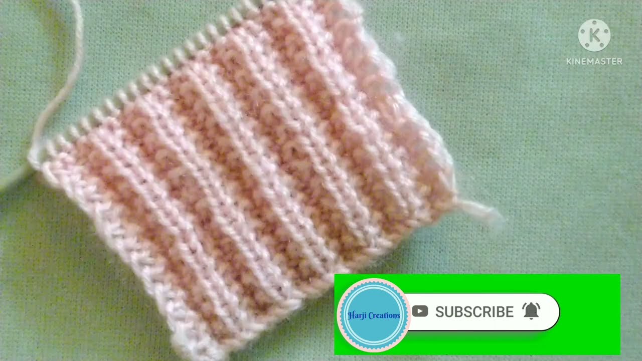 Supereasy, Reversible,2 Rows repeat Knitting pattern for scarf, sweater ...