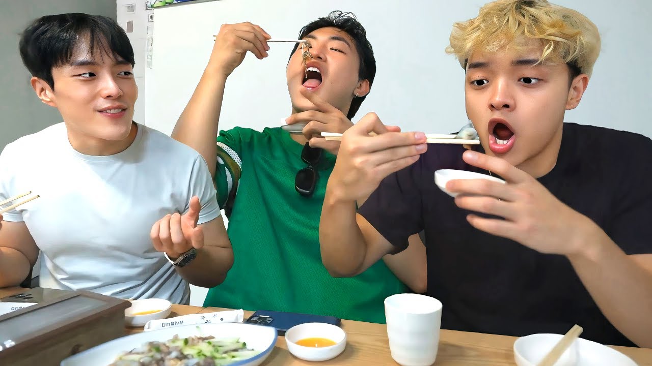 JasonTheWeen & Jimmy Kim Korean MUKBANG.. - YouTube