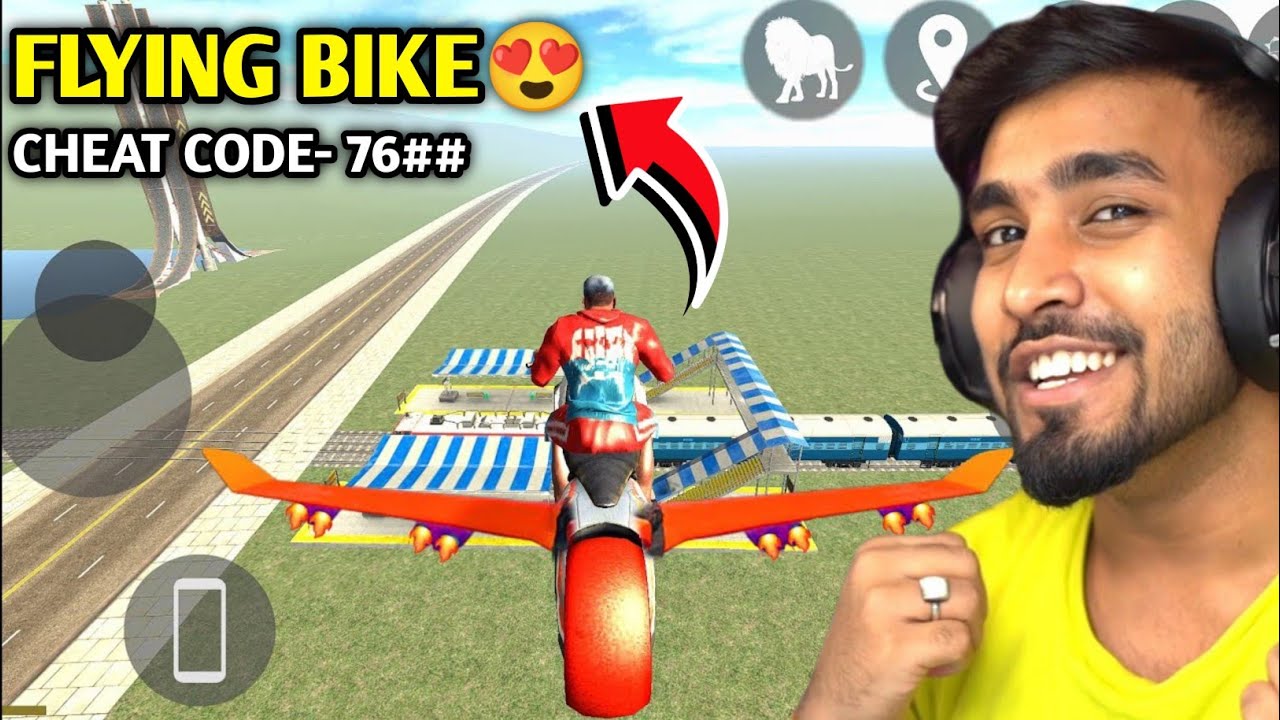 Flying Bike New Code || Indian bikes driving 3d new update || Indian ...