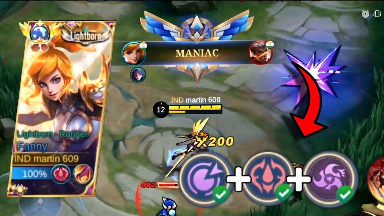 TRY THIS BEST EMBLEM SET TO GET EASY MANIAC | FANNY BEST NEW REVEMPED ...