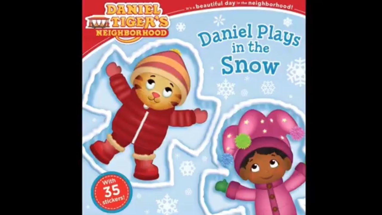 Daniel Tiger's Neighborhood, Daniel Plays in the Snow, read aloud children's story - YouTube