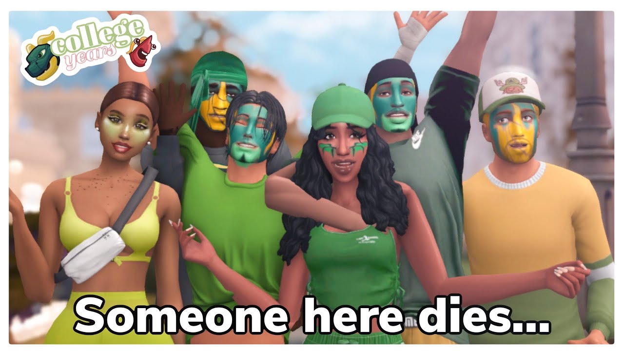 College Years - EP02: Ubrite Day! || The Sims 4 Let’s Play 🐉📚 - YouTube